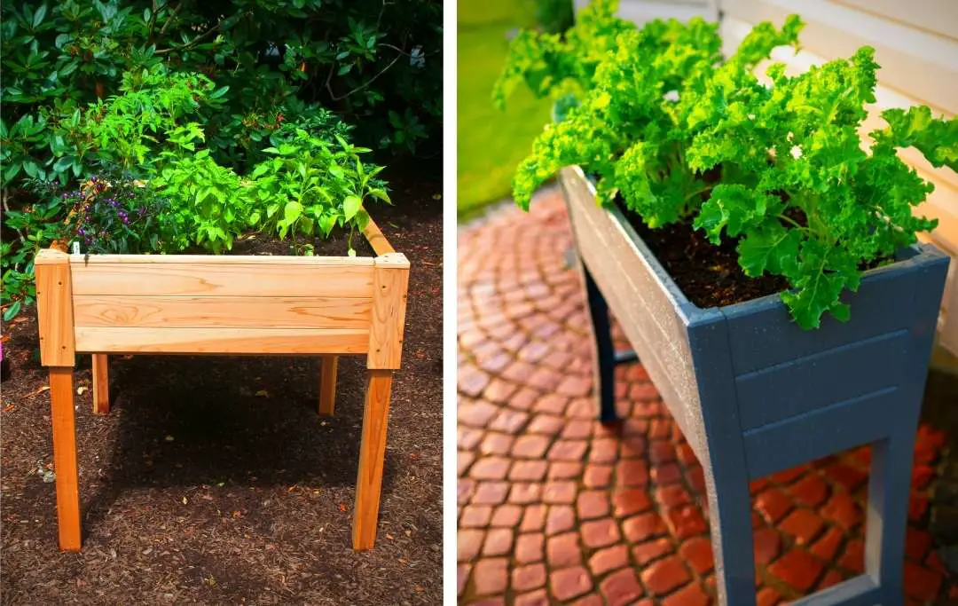 BOTTOM OF RAISED GARDEN BED WITH LEGS – Bed Gardening